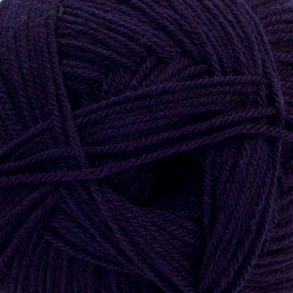 DY CHOICE Aran With Wool Knitting Yarn 100g - 612 NAVY - CRS Fur Fabrics