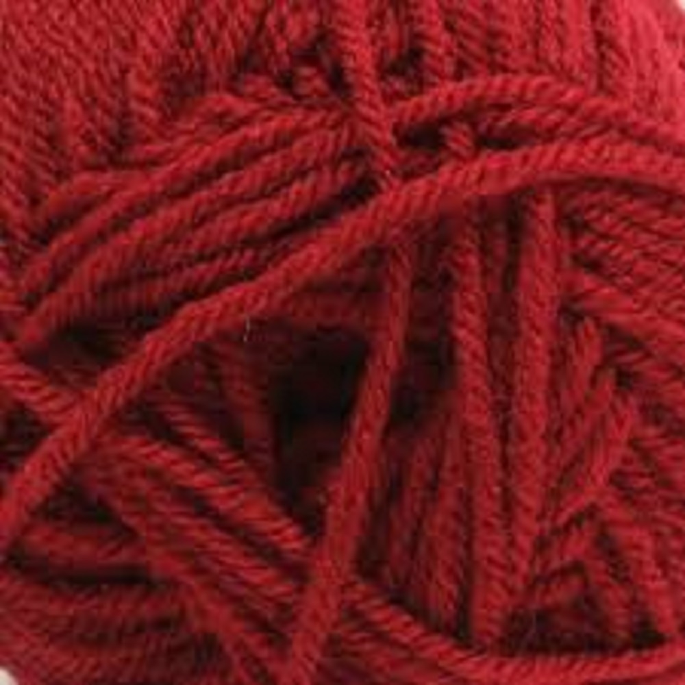 DY CHOICE Aran With Wool Knitting Yarn 100g - 626 RUBY - CRS Fur Fabrics