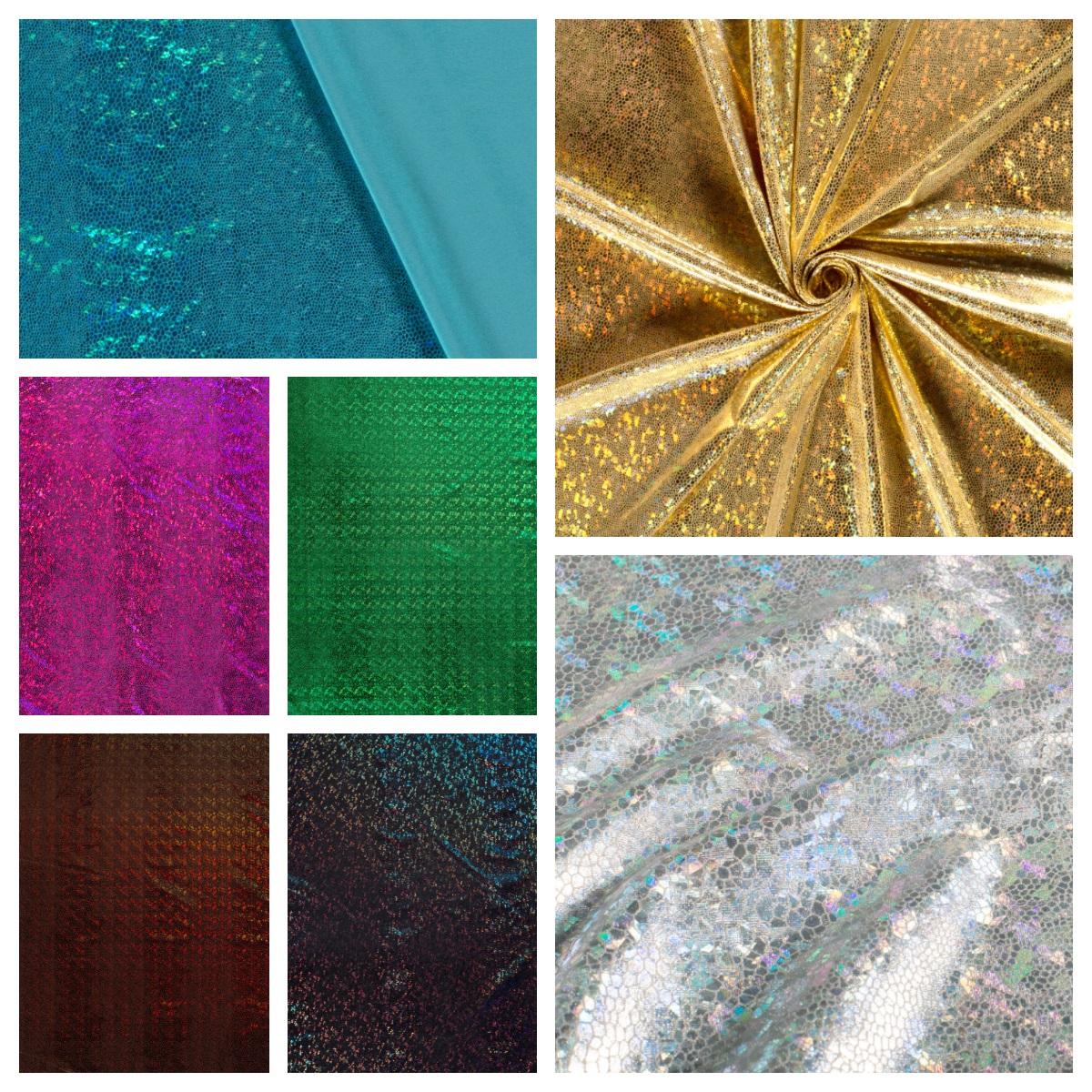 Spandex Dance Lame Foil Snake Fabric Material - CRS Fur Fabrics