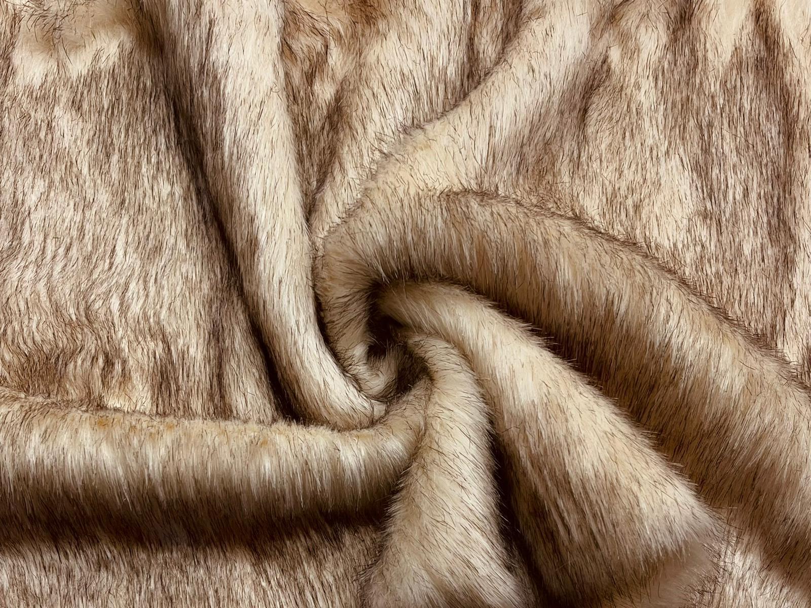 Super Luxury Faux Fur Fabric Material - ARCTIC FOX - CRS Fur Fabrics